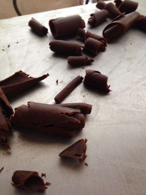 How to make Chocolate Curls – Cookies for England
