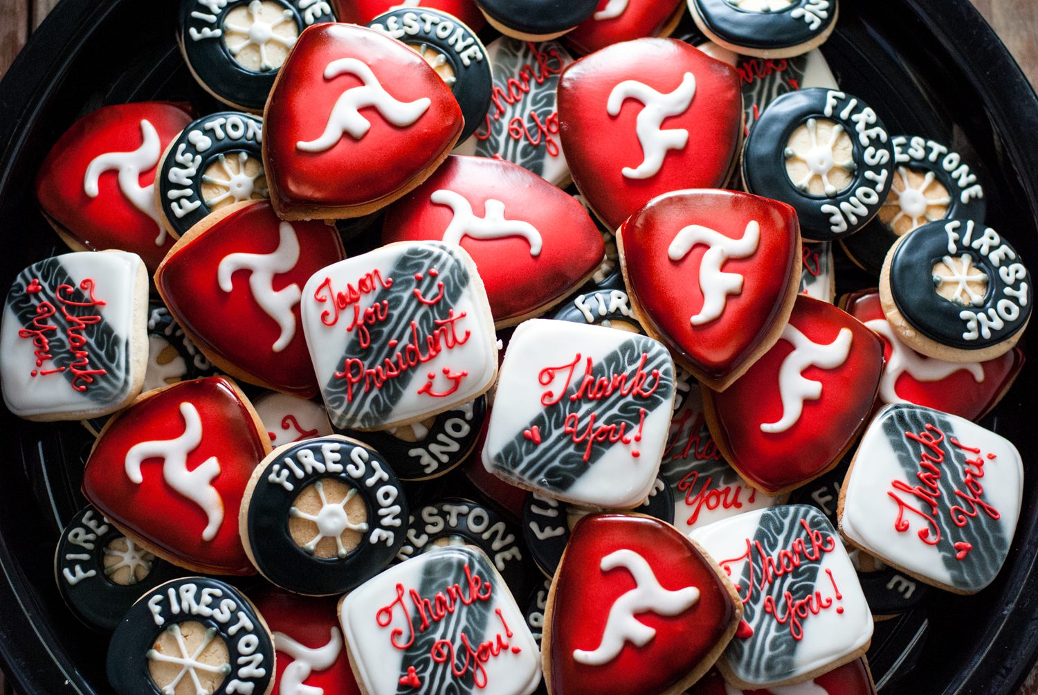 Firestone Tire Cookies – Cookies for England